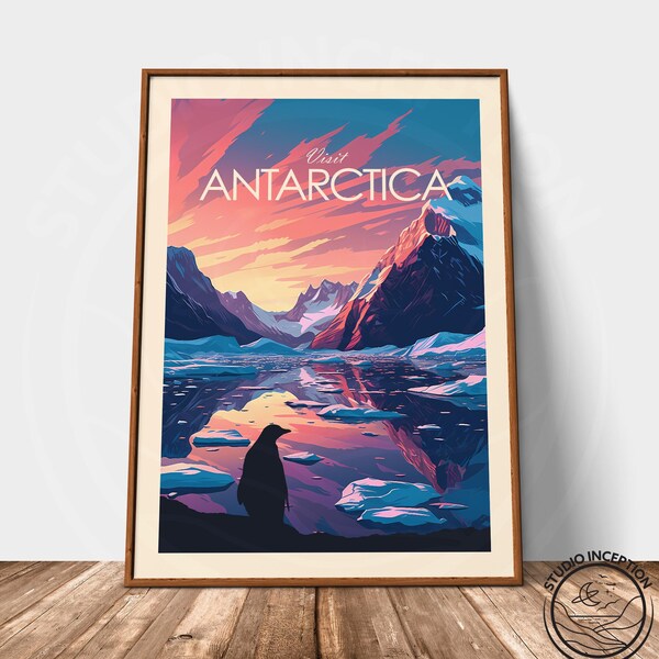 Antarctica Poster - Etsy