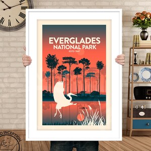 Everglades National Park Travel Poster by Studio Inception National ...