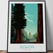 Sequoia National Park, US National Parks, Art, Poster, Print ...