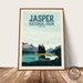Jasper Poster Established 1907 Edition Jasper National Park - Etsy UK
