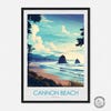 Travel Poster of Marble Hill Beach Dunfanaghy Co Donegal Print, Travel ...