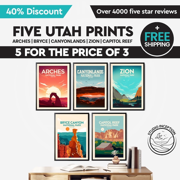 National Park Poster - Etsy