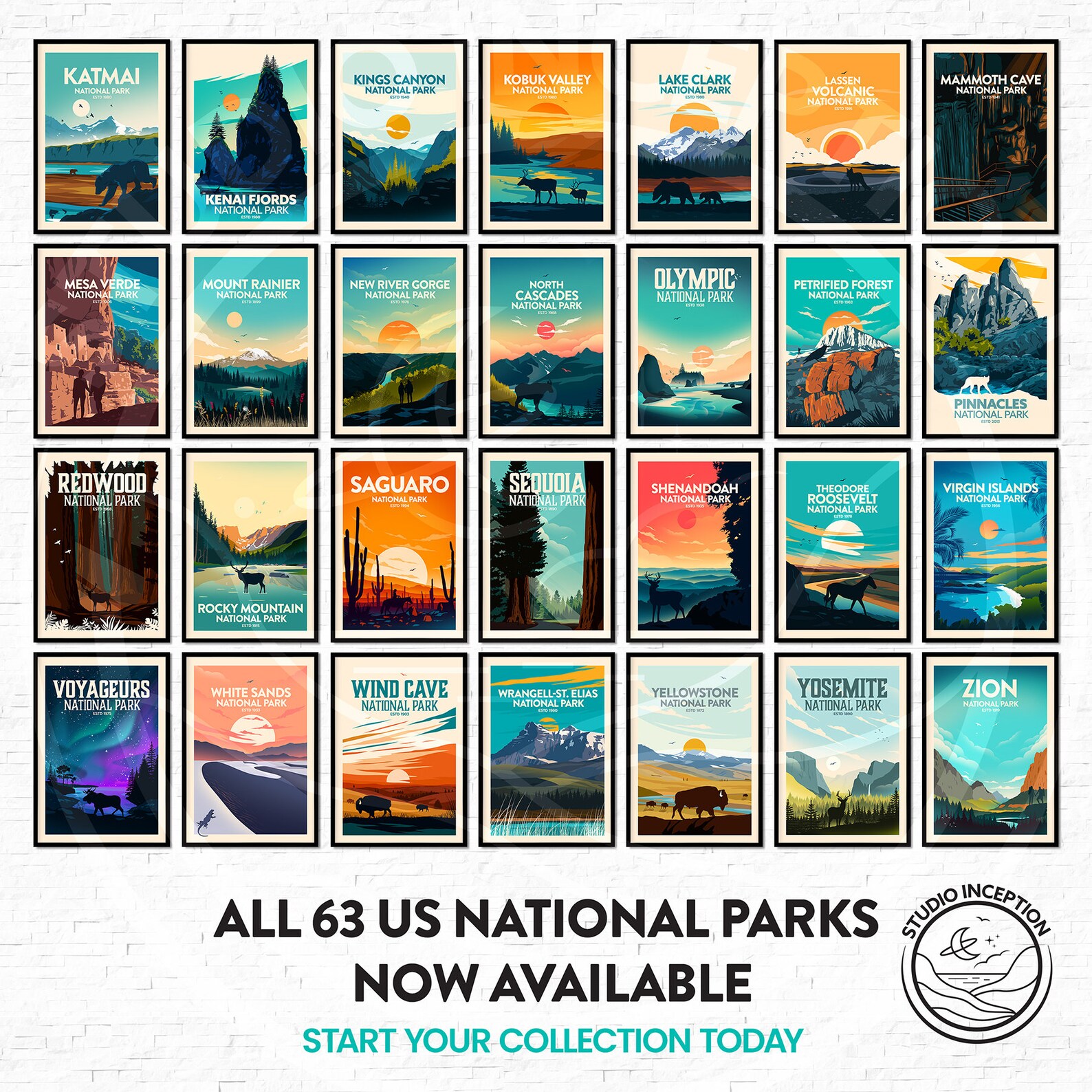 Everglades National Park Art Poster Print Minimalist Poster, Print ...