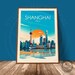 Shanghai Traditional Print Poster, China Print Wall Art, Shanghai Print ...