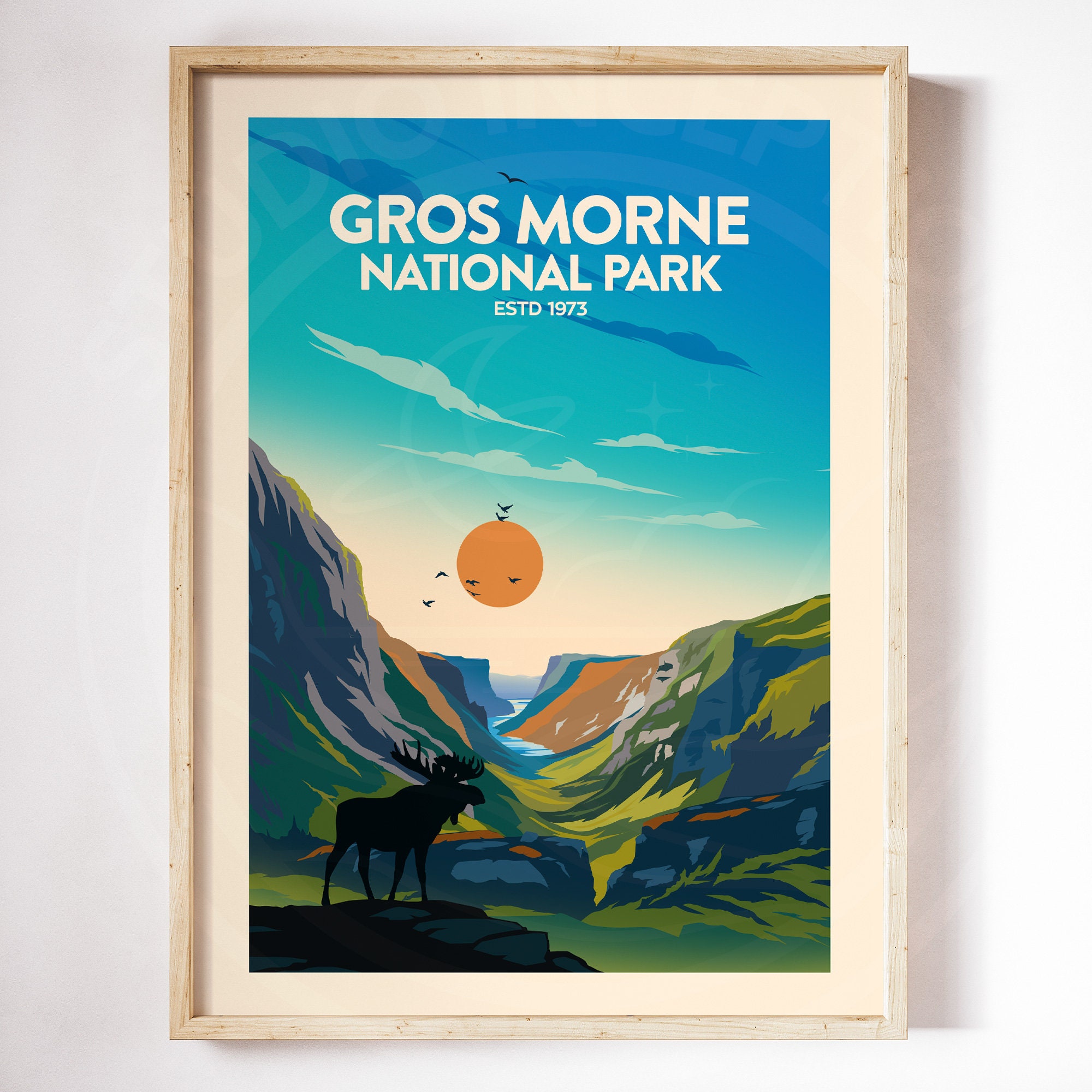 Canada National Park Poster - Gros Morne Poster sold by Vulture | SKU ...