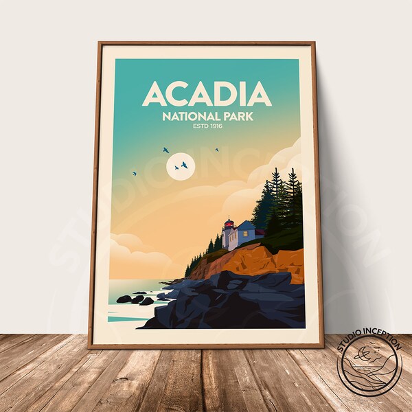Acadia National Park - Etsy