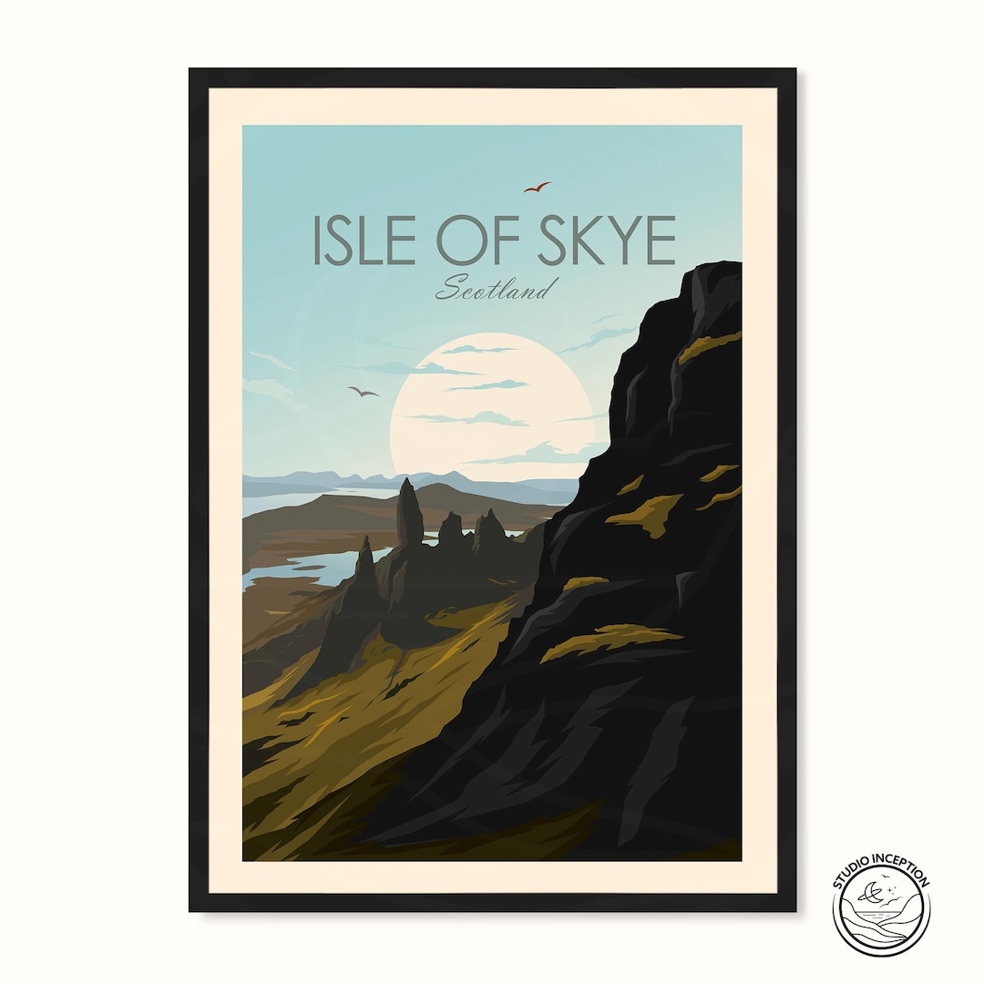 Isle of Skye Print - Etsy