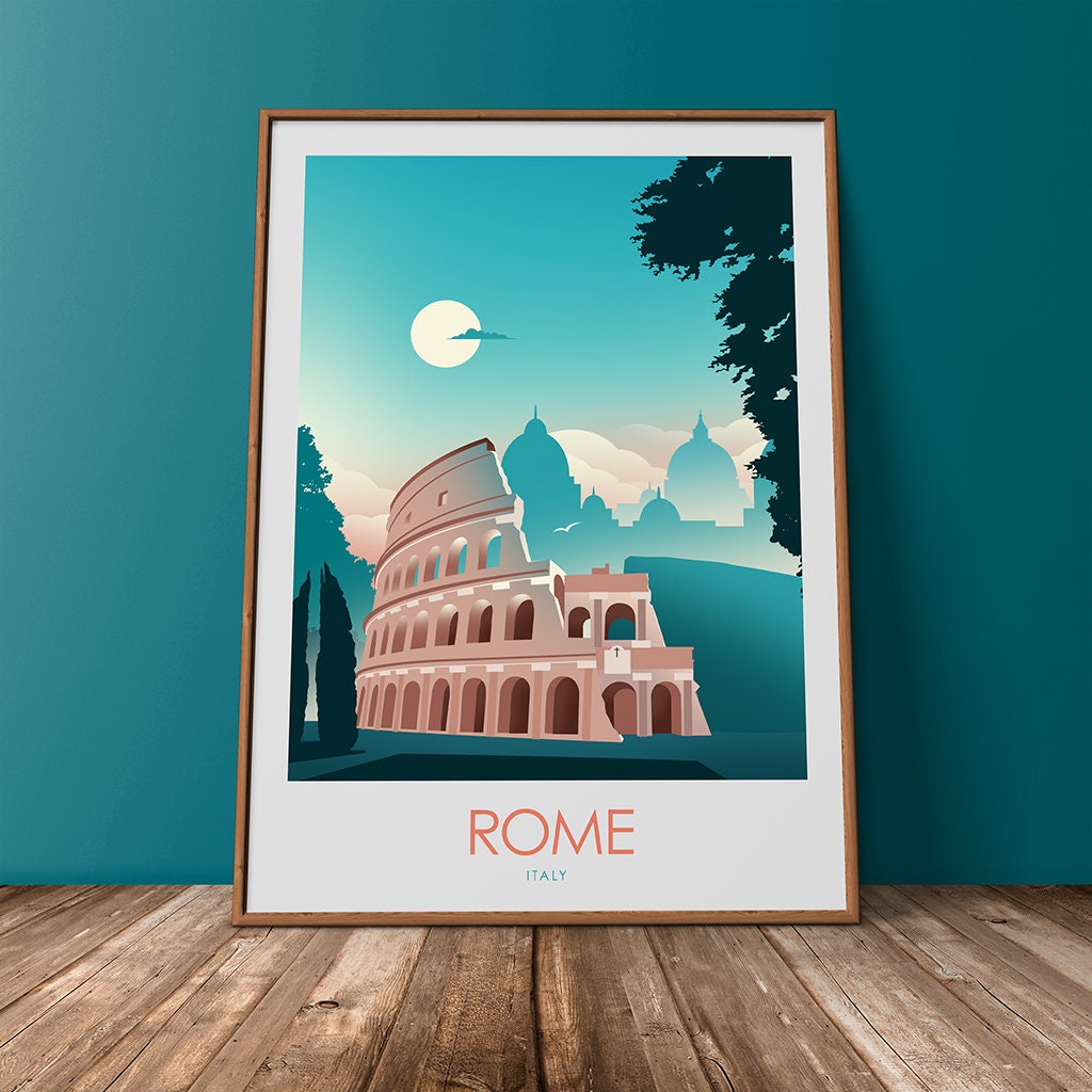 Italy Print Italy Poster Print Rome Print Rome Poster Travel - Etsy UK