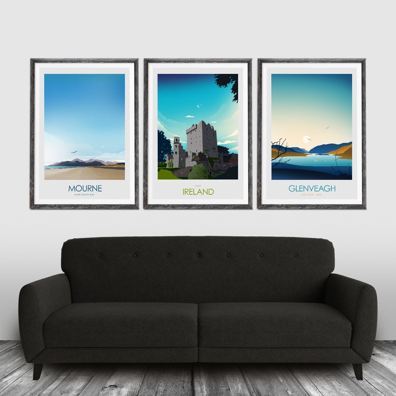 Ireland Print Ireland Gift Ireland Print Ireland Poster Travel Poster ...