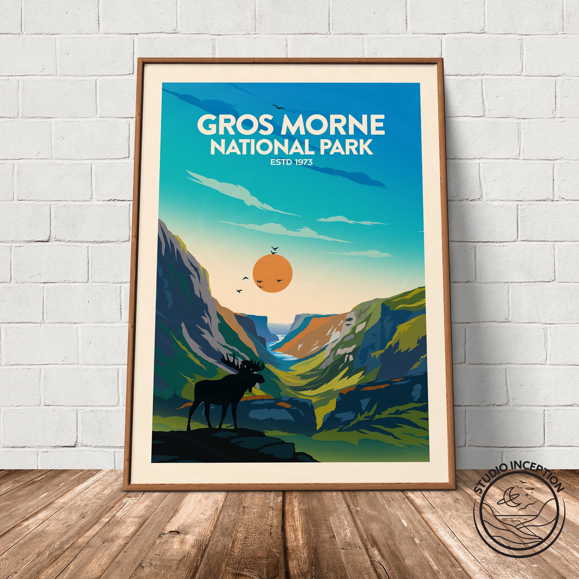 Canada National Park Poster - Gros Morne Poster sold by Vulture | SKU ...