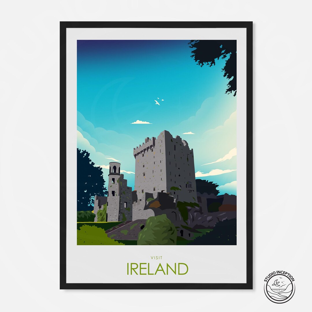 Ireland Print Ireland Gift Ireland Print Ireland Poster Travel Poster ...