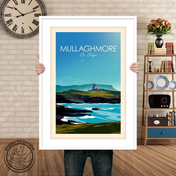 Mullaghmore Classiebawn Castle Co Sligo Travel Print in | Etsy UK