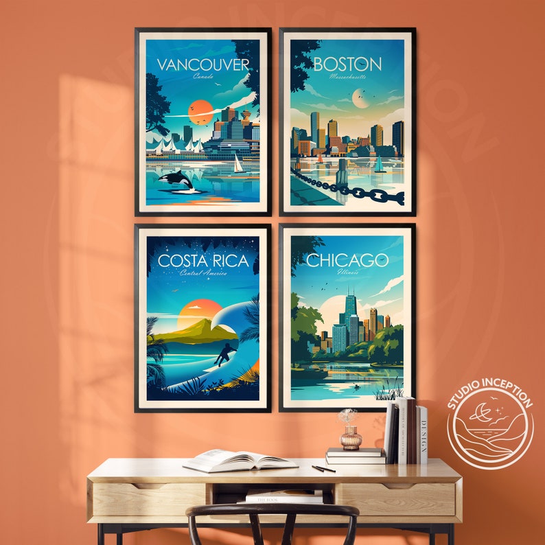 Costa Rica Print Costa Rica Poster Costa Rica Art Costa - Etsy