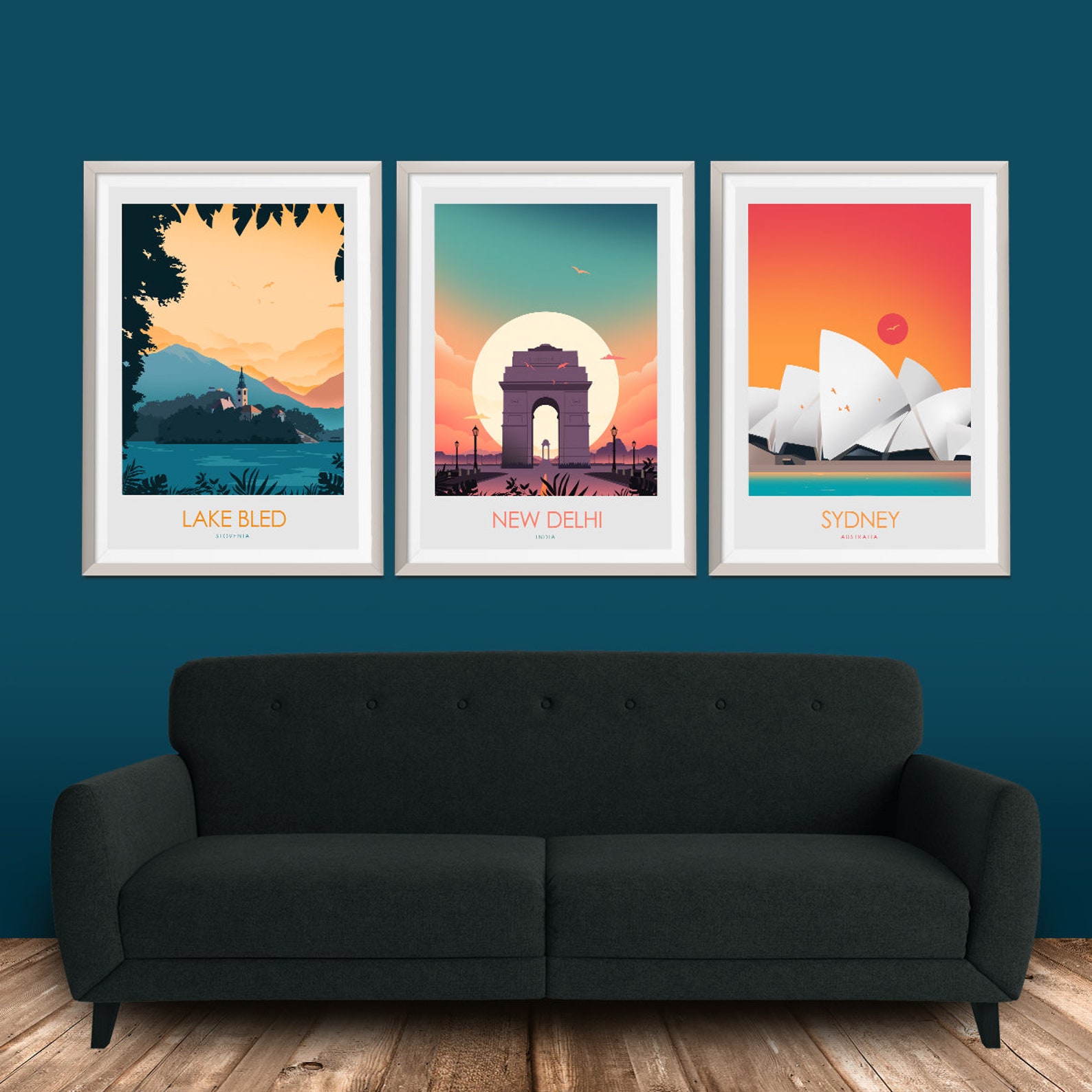 India Travel Print India Gate Gift Poster Art Artwork - Etsy