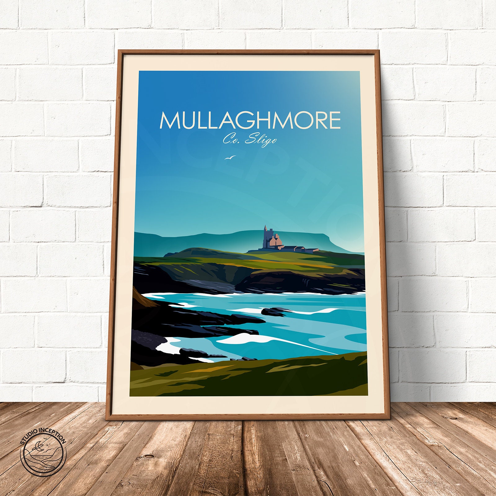Mullaghmore Classiebawn Castle Co Sligo Travel Print in - Etsy