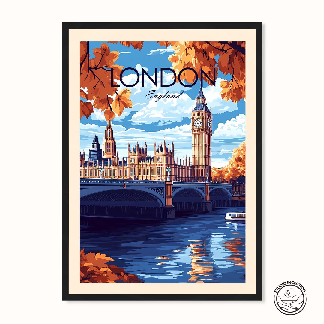London Travel Print, London Art Poster, London Gifts, Big Ben Print ...