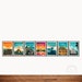Seven Wonders of the World Travel Posters Travel Print Travel Gift ...