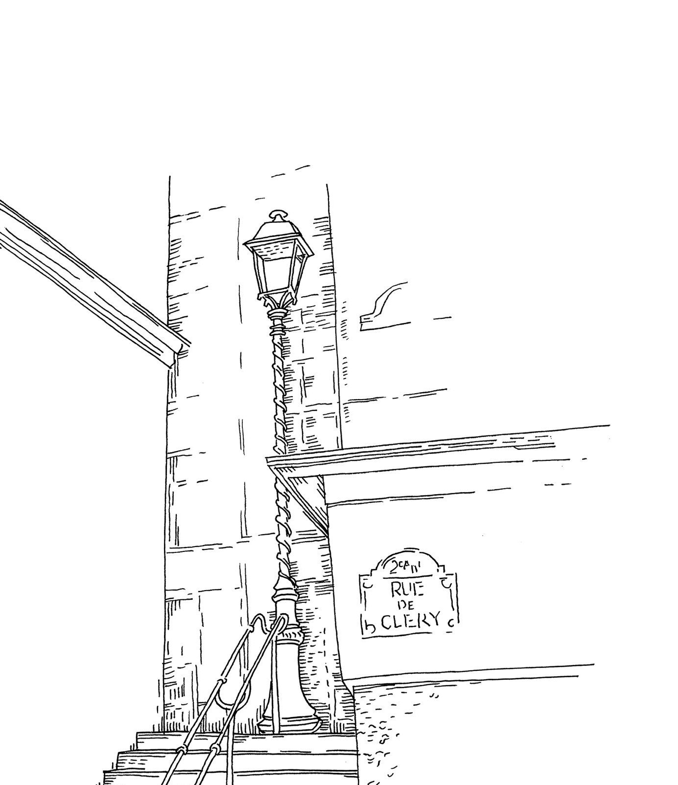 City Art One Line Drawing for Digital Download Architecture Drawing ...