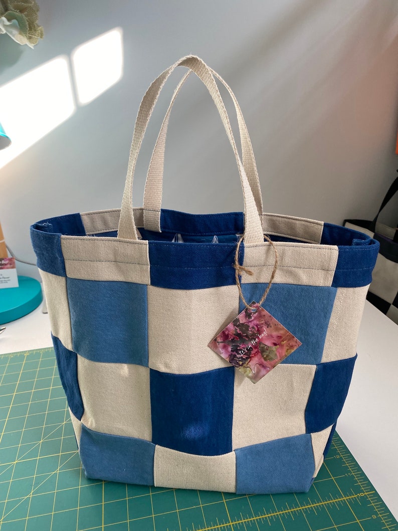 Patchwork Tote - Etsy