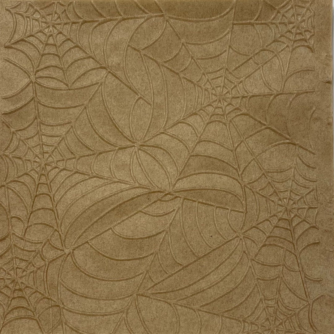 Spider Web Embossing Sheets, Textures and Dimension Parchment Papers - Etsy