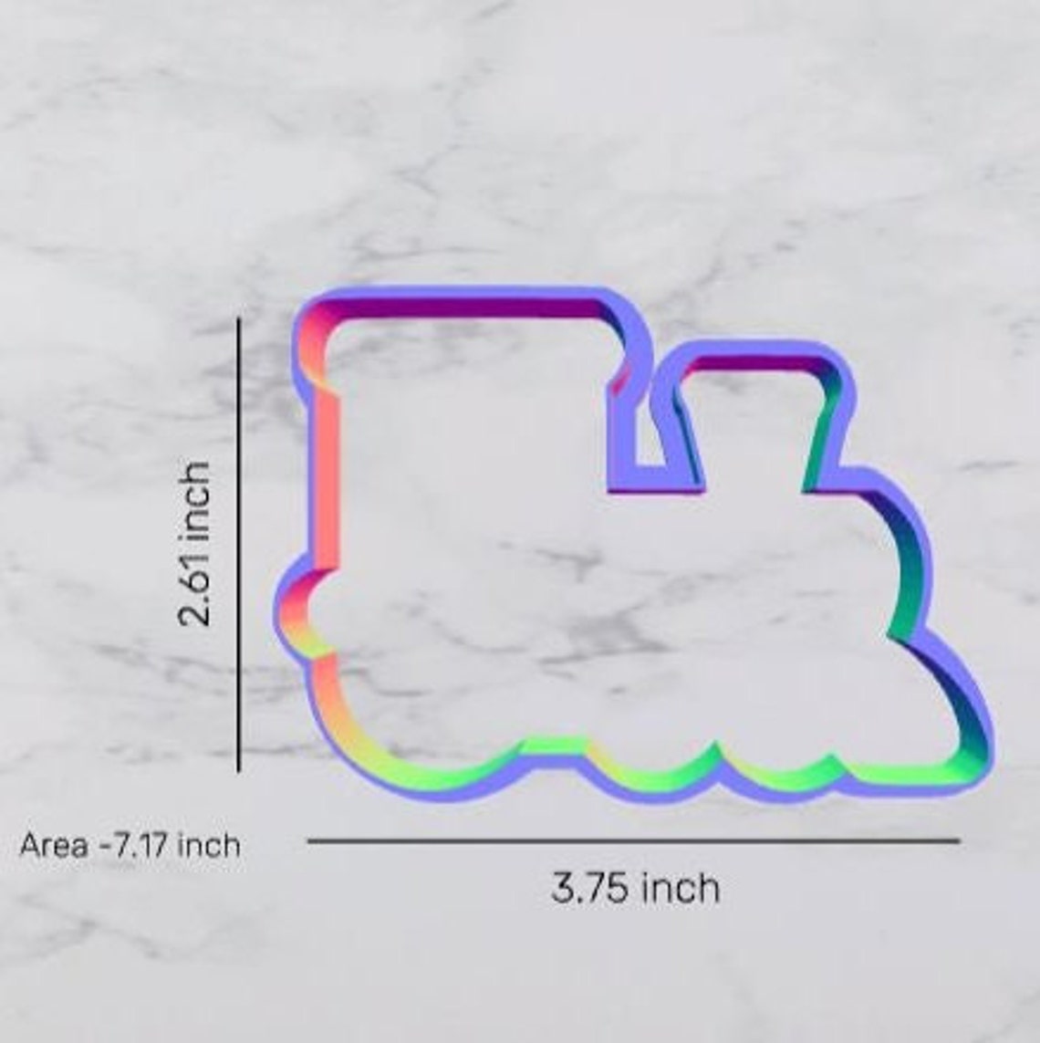 Train Engine and Train Car Cookie Cutter and Fondant Cutter - Etsy
