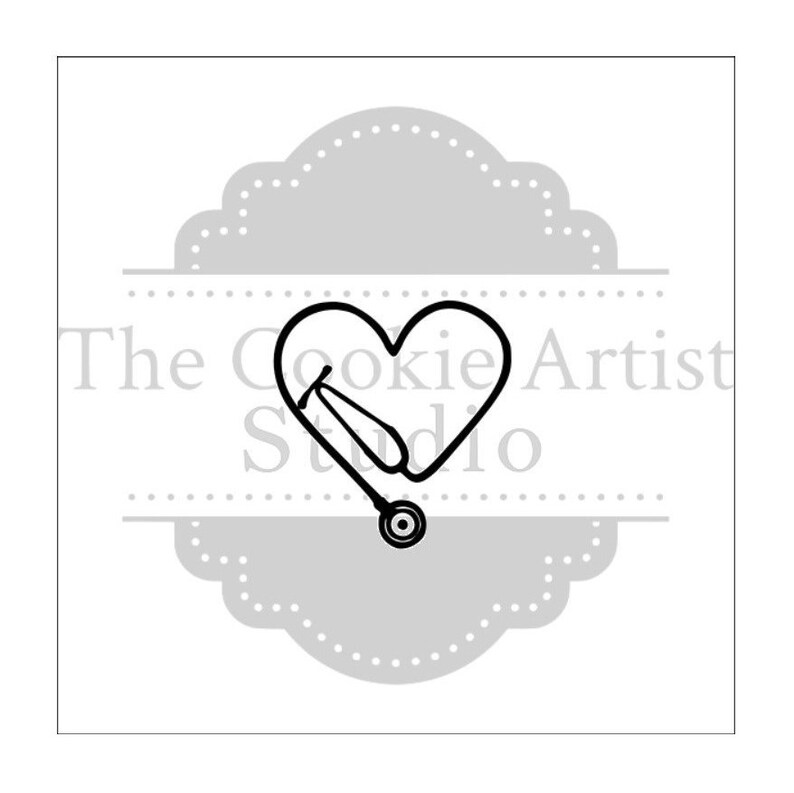 Stethoscope Silk Screen Stencil Custom Silk Screen Stencil - Etsy