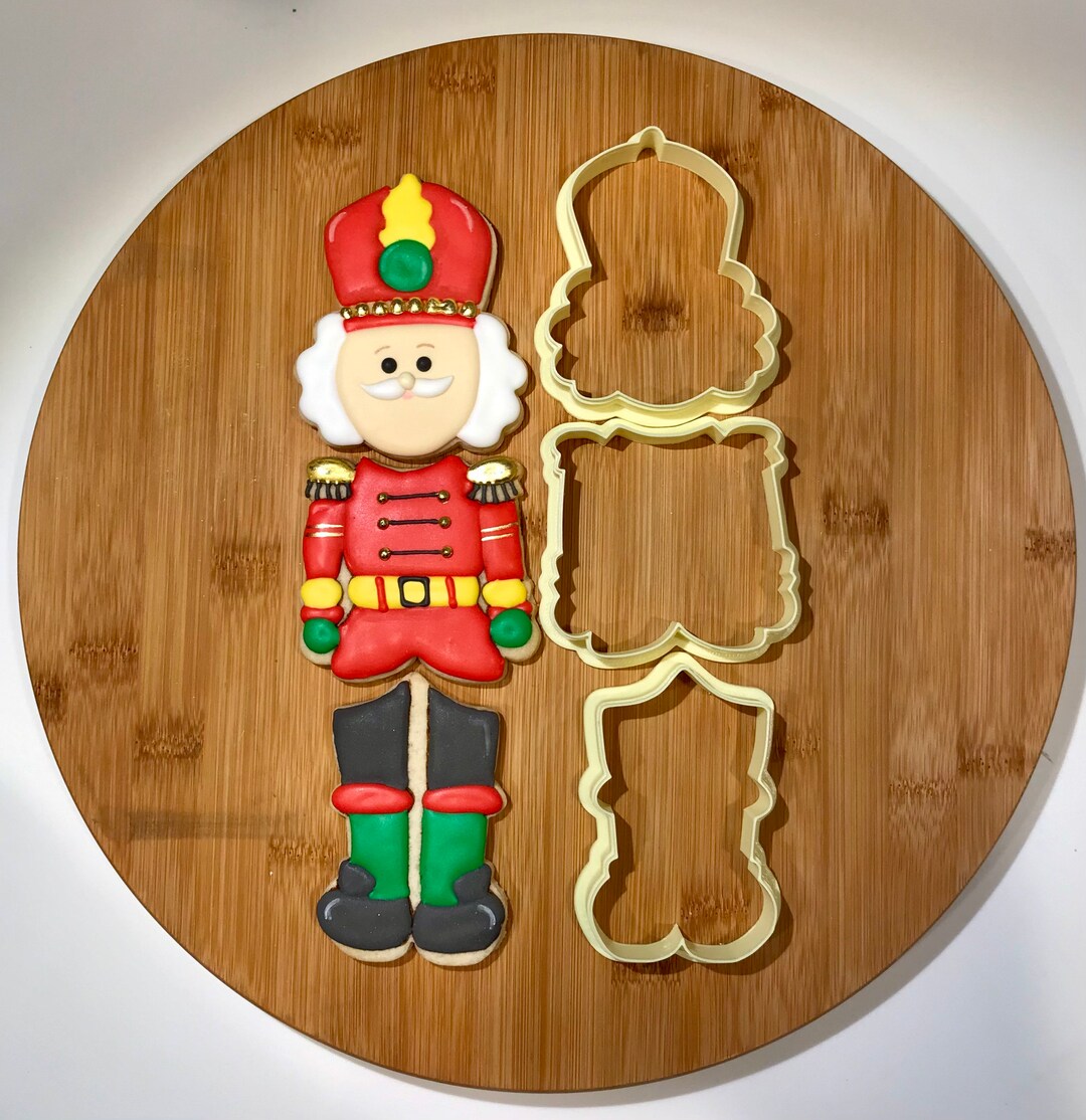 Nutcracker 3 Piece DIGITAL STL File, Cookie Cutter to Download ...