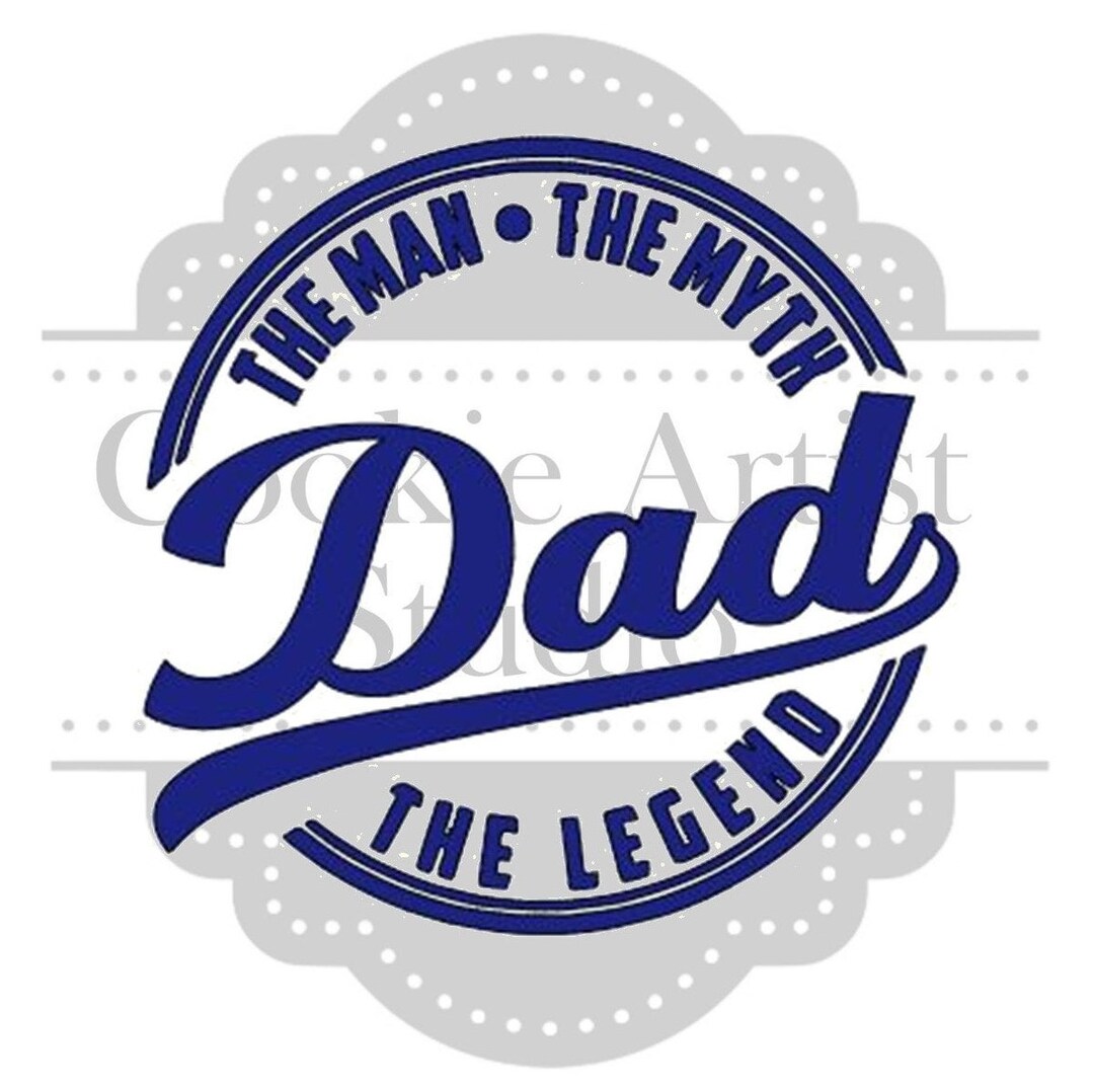 Dad the Man the Myth the Legend Silk Screen Stencil Mesh - Etsy