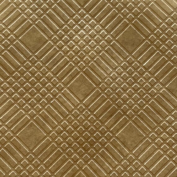 Diamond Plaid Embossing Sheets Textures and Dimension | Etsy