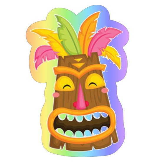 Tiki Mask Cookie Cutter and Fondant Cutter Set | Etsy