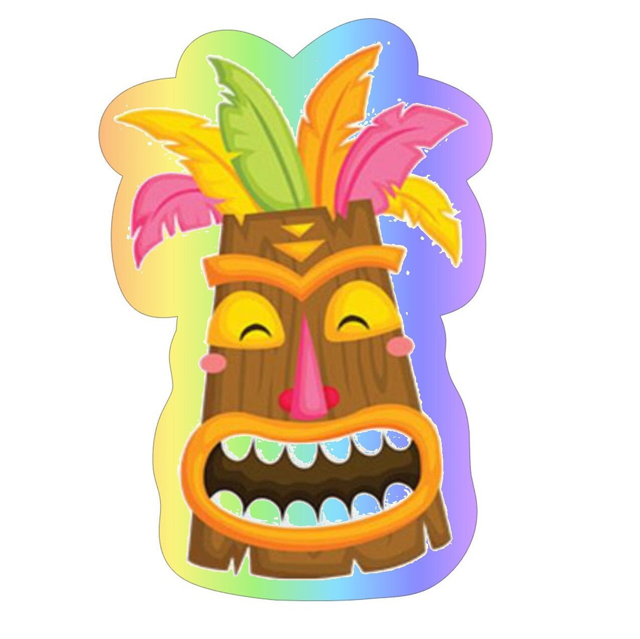 Tiki Mask Cookie Cutter and Fondant Cutter Set - Etsy