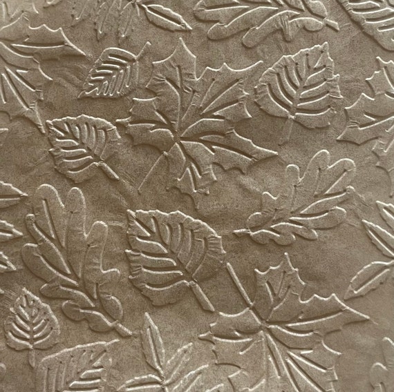 Falling Leaves Embossing Sheets Textures and Dimension - Etsy
