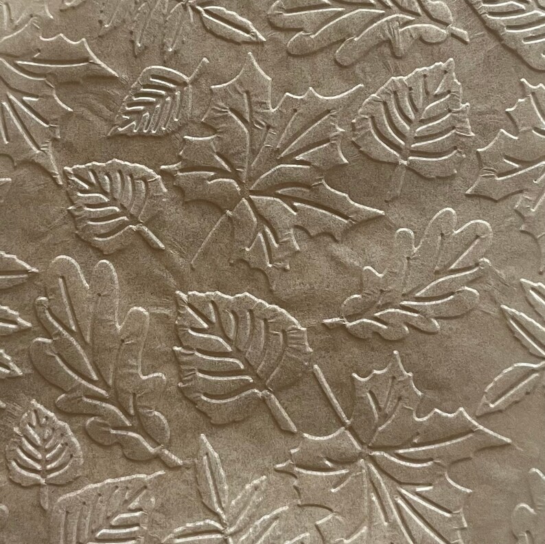 Falling Leaves Embossing Sheets Textures and Dimension - Etsy