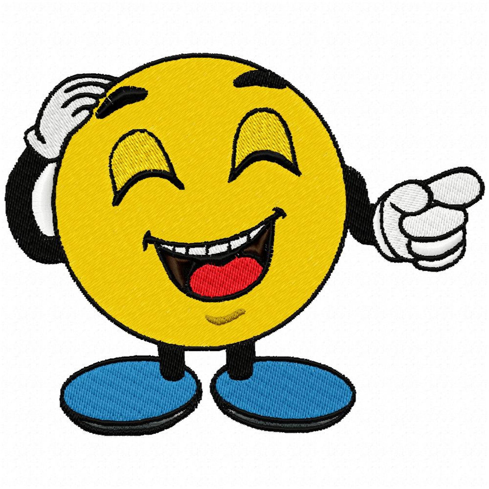 Smiley Embroidery | Etsy