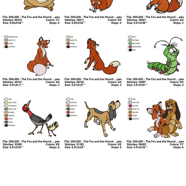 Fox and the Hound - Etsy