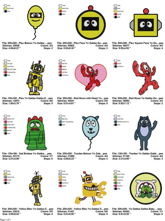 Yo Gabba Gabba Brobee Sad