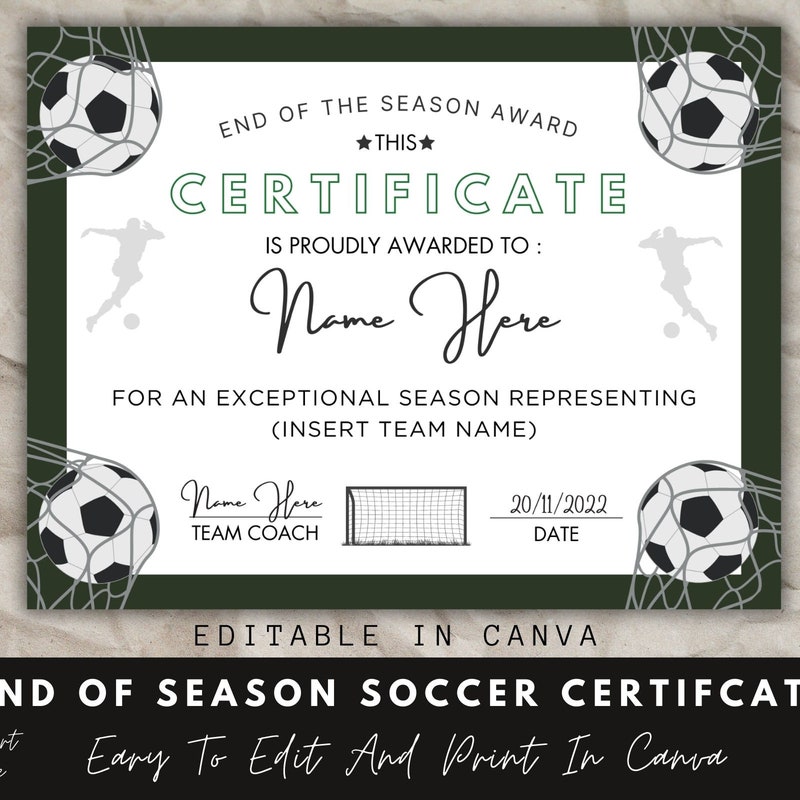 Award Certificate - Etsy