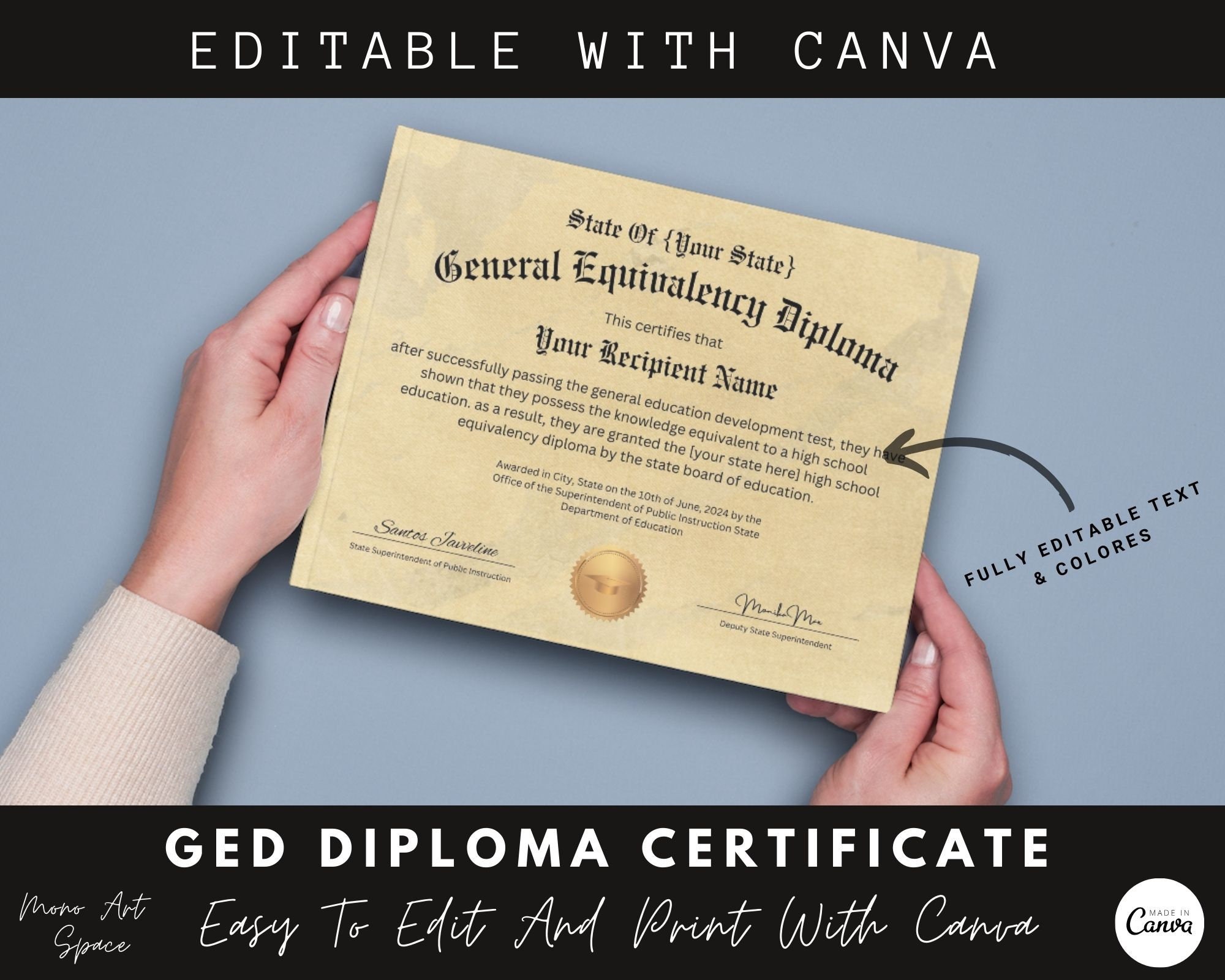 Plantilla De Certificado Ged Para Imprimir Plantilla De Certificado De