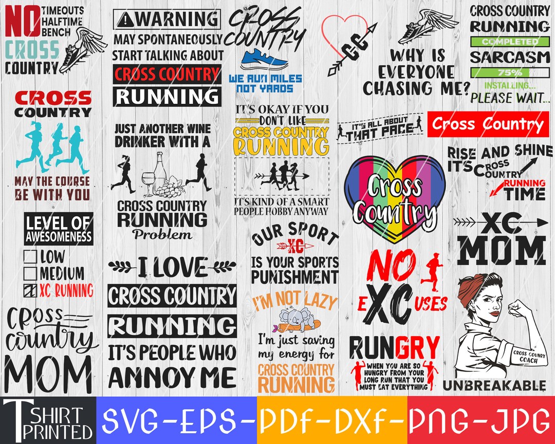 Cross Country Svg Bundle, Cross Country Svg Track Svg, Running Svg ...