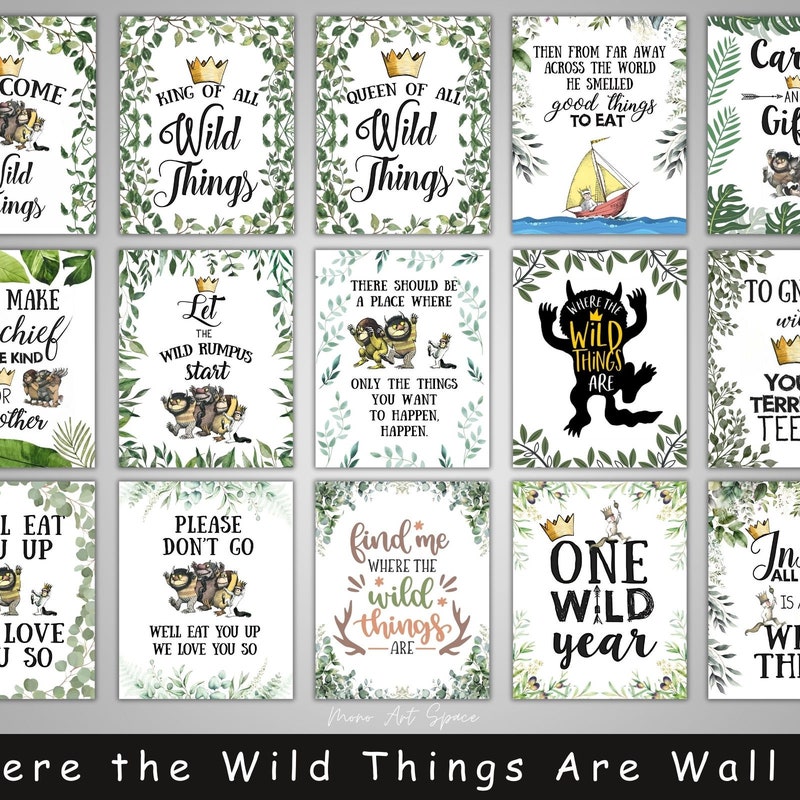 Wild Things Art - Etsy