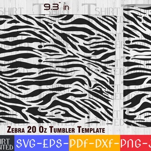 Zippra Tangram Tumbler Svg Template 20 Oz Skinny Pattern Svg | Etsy