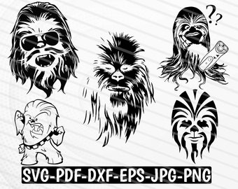 Chewbacca Stencil