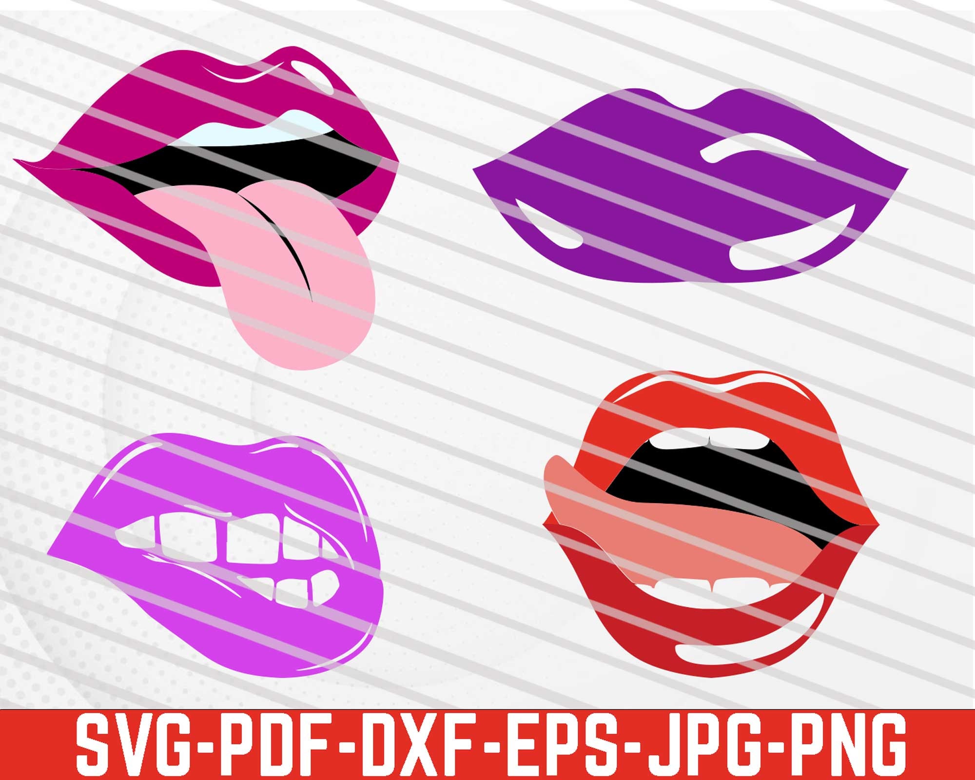 Lips Svg Biting Lips Svg Kiss Dripping Lips Svg Sexy Lips - Etsy