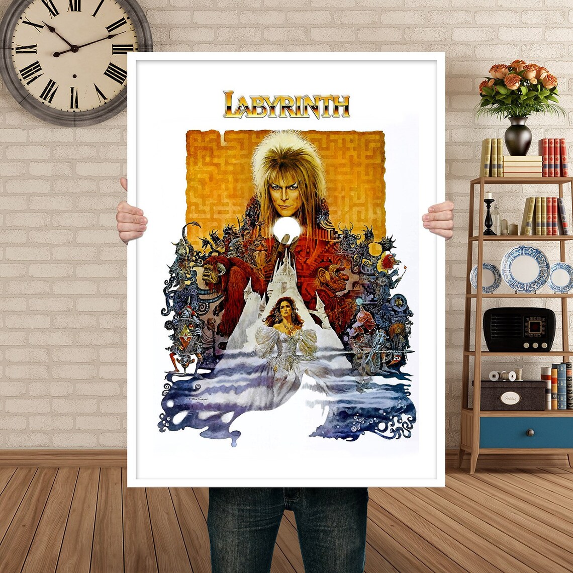 Labyrinth Poster Movie Poster Art Home Decor Bedroom Poster - Etsy
