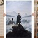 Limbo Wanderer Above the Sea of Fog Poster Altered Art Video - Etsy