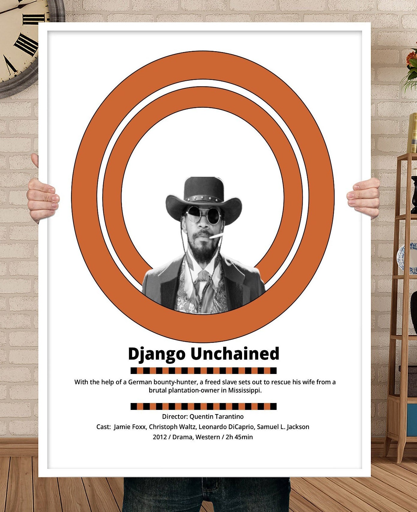 Christoph Waltz Django Poster
