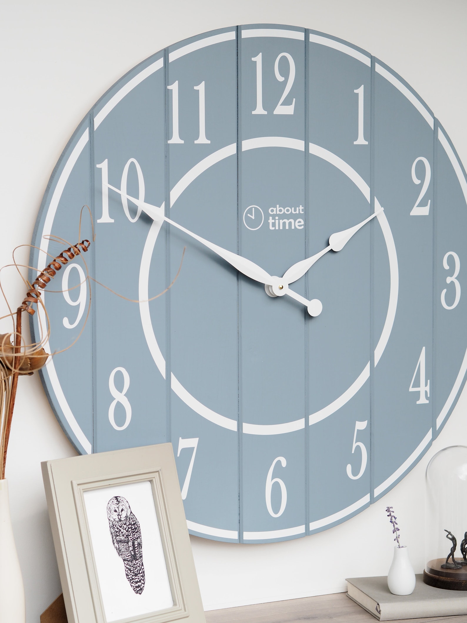 Huge Wooden Clock Large Wall Clock Farmhouse Kitchen Clock | Etsy