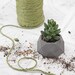 Geodesic Mini Pot Succulent Planter Geometric Concrete - Etsy