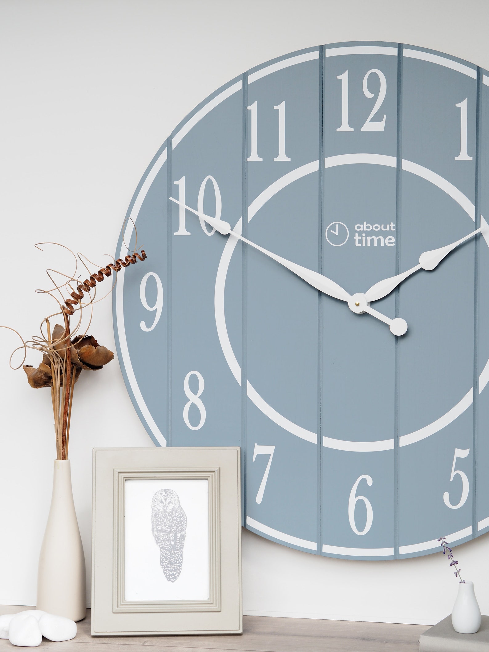 Huge Wooden Clock Large Wall Clock Farmhouse Kitchen Clock | Etsy