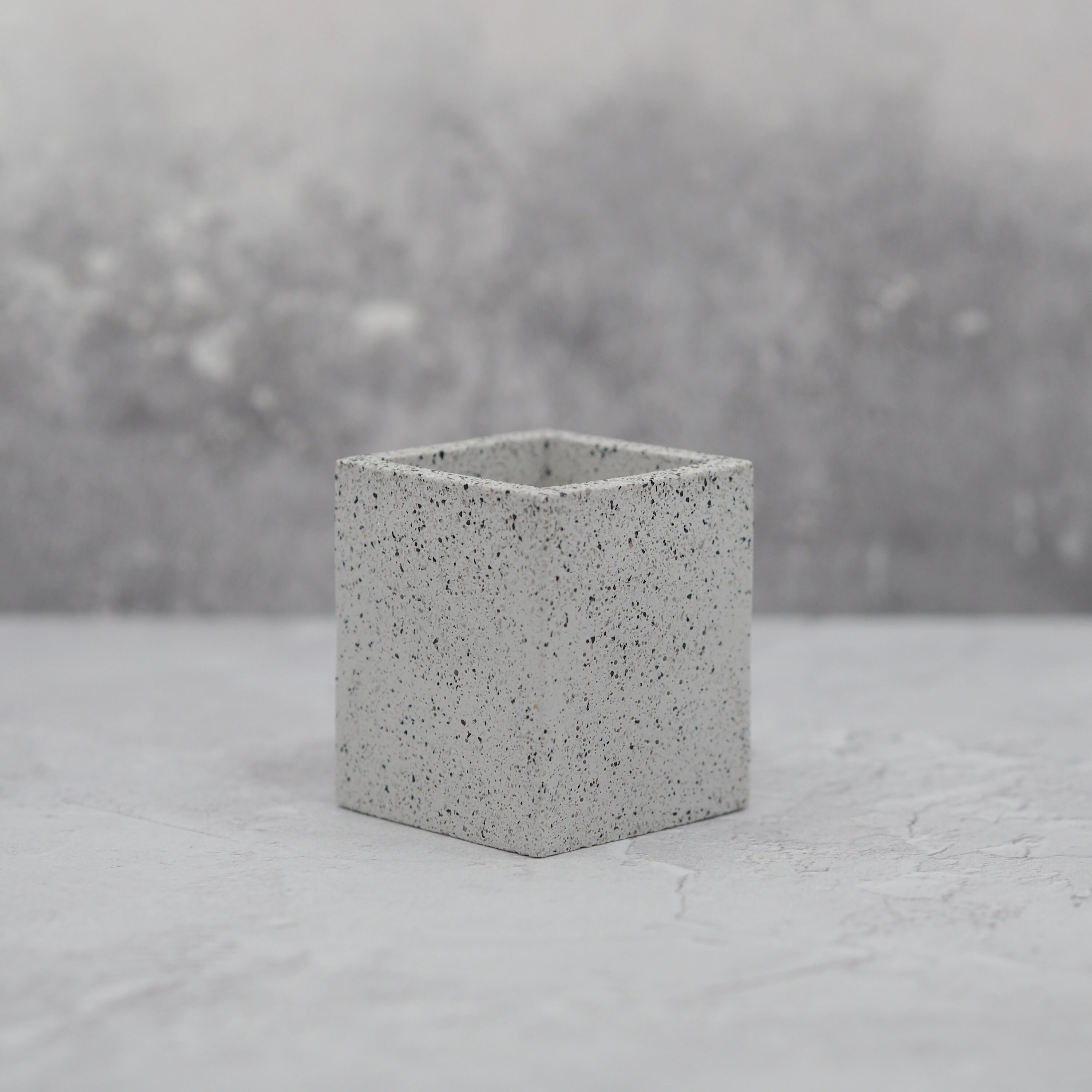 Square Concrete Mini Pot Succulent Planter Plant Pot Cactus | Etsy UK